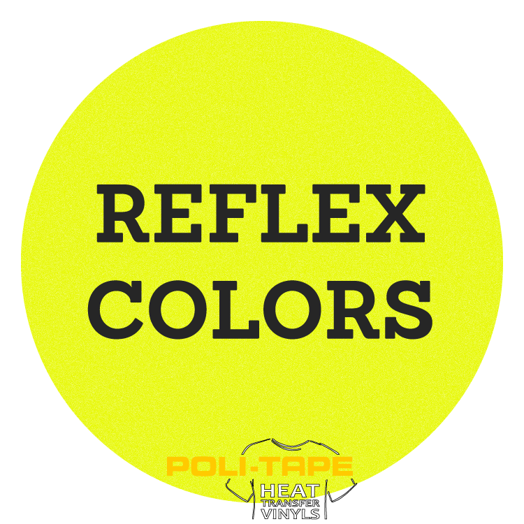Poli-Flex® Reflex Colors | Colored reflective htv | Lotustransfers